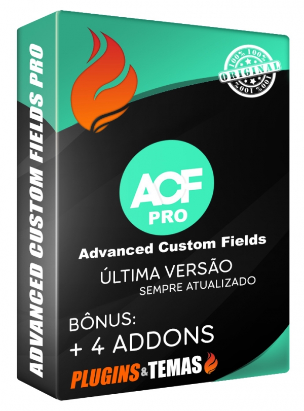 Advanced Custom Fields Pro (ACF) + Addons - Plugins e Temas Advanced Custom Fields Pro (ACF) + Addons - Plugins e Temas